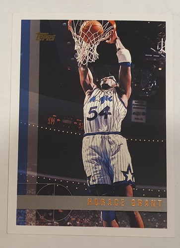 Horace Grant Orlando Magic 1997-98 Topps NBA Basketball Trading Card ...