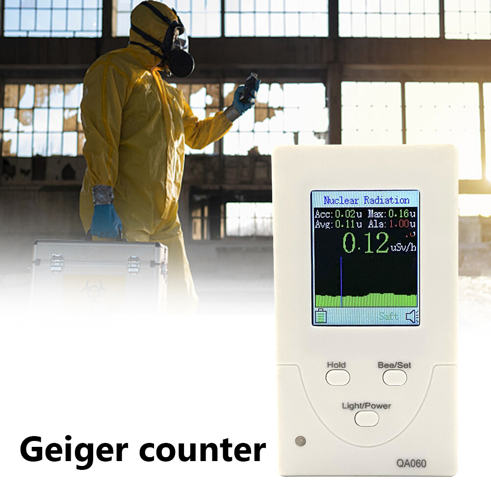 Geiger Counter Radioactive Ray Tester Portable Beta Gamma Dosimeter ...
