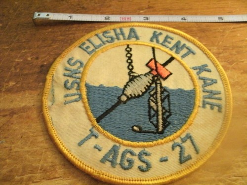 USNS EISHA KENT KANE T-AGS-27 PATCH | eBay