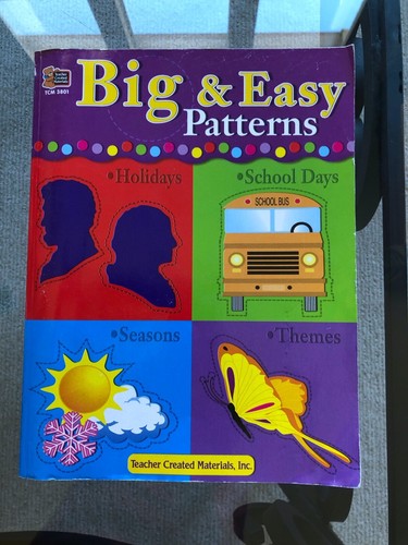Big & Easy Patterns Teacher Created Materials Holidays Seasons Themes ...