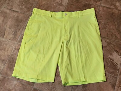 Men's Walter Hagen Majors 11 Neon Green Golf Shorts Size 38 | eBay