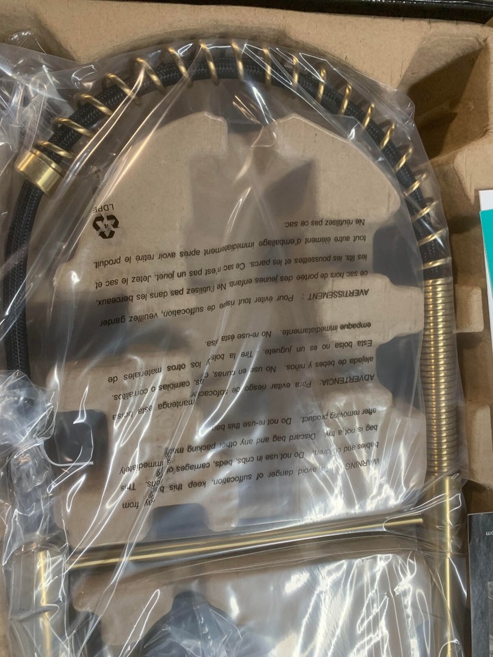 Kraus Artec Pro Brushed Brass Single Handle Pull-down Kitchen Faucet W ...