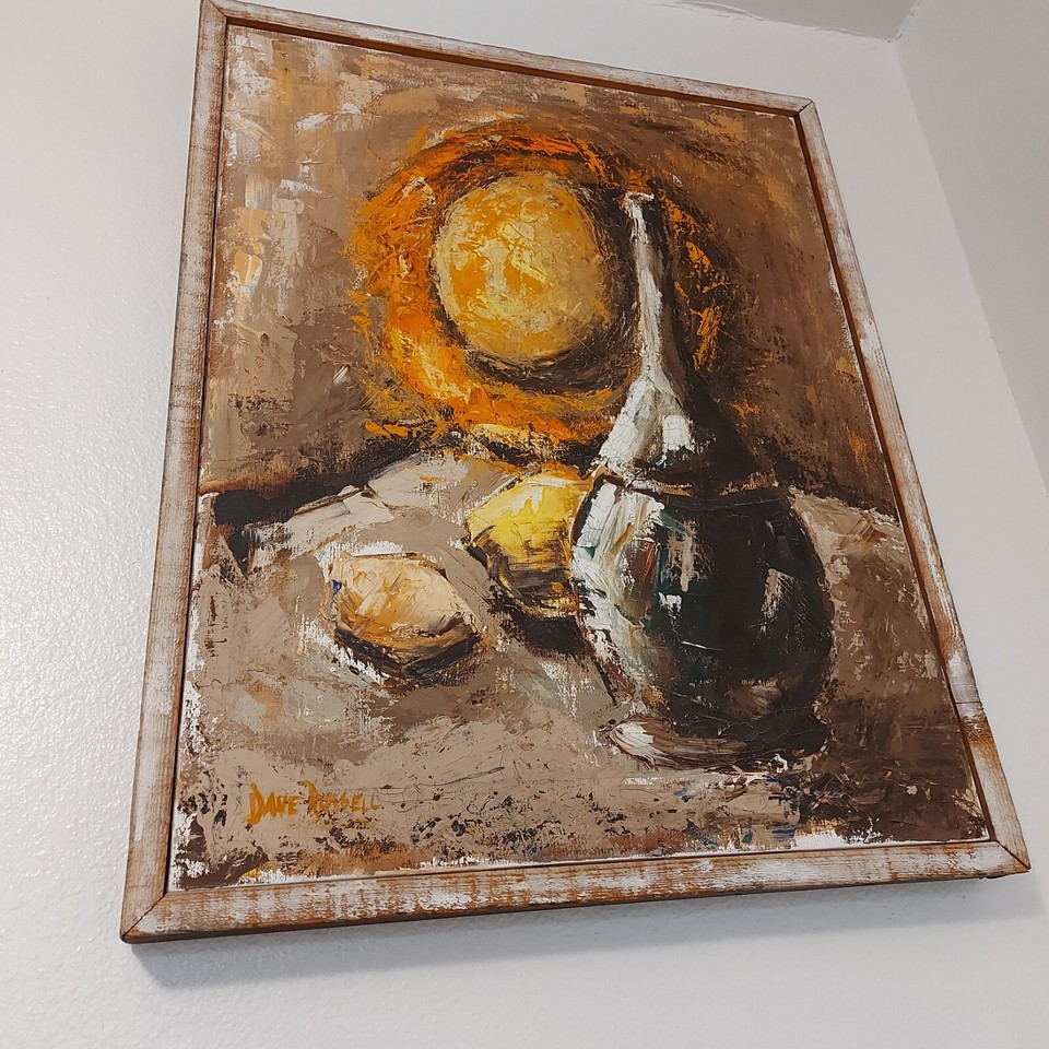 Dave Russell Antique Oil Painting | eBay
