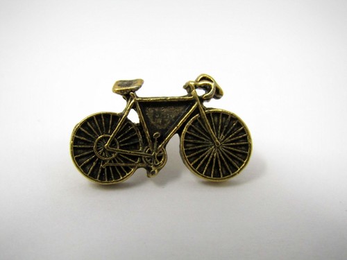 Vintage Collectible Pin: Bike Bicycle Gold Tone Great Design Nicer ...