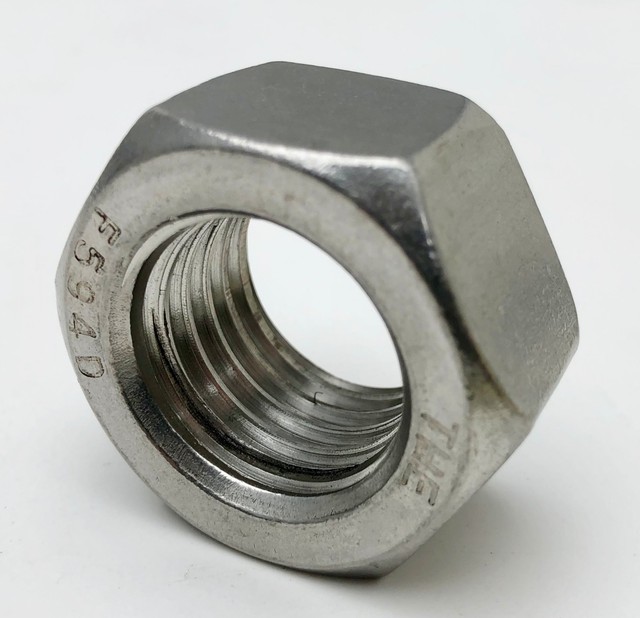 Fastenal Stainless Steel Finished Hex Nut 70719 F594d for sale online ...