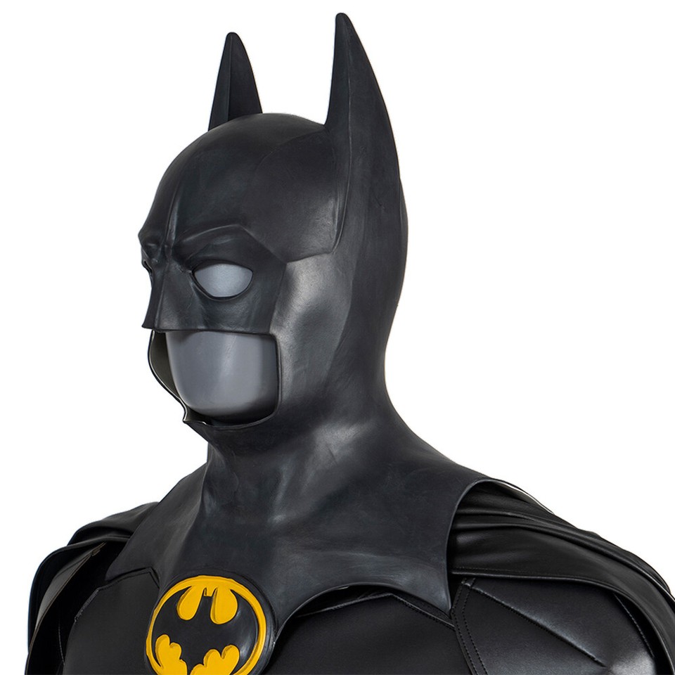 Flash Flashpoint Michael Keaton Version Batman Jumpsuit Cosplay Costume ...