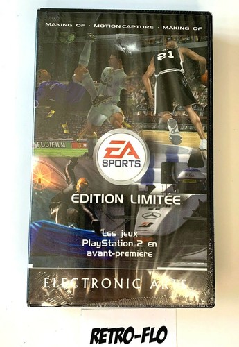 VHS Cassette Electronic Arts Playstation 2 Games - Rare Limited Edition ...