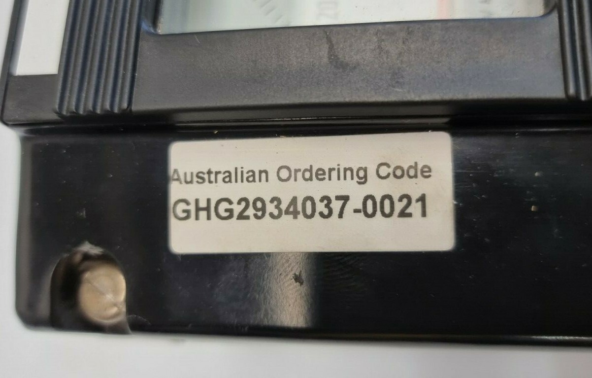 Ceag GHG 293 Control Unit W/ Ammeter - GHG2934037-0021 - 6A Atex Switch ...