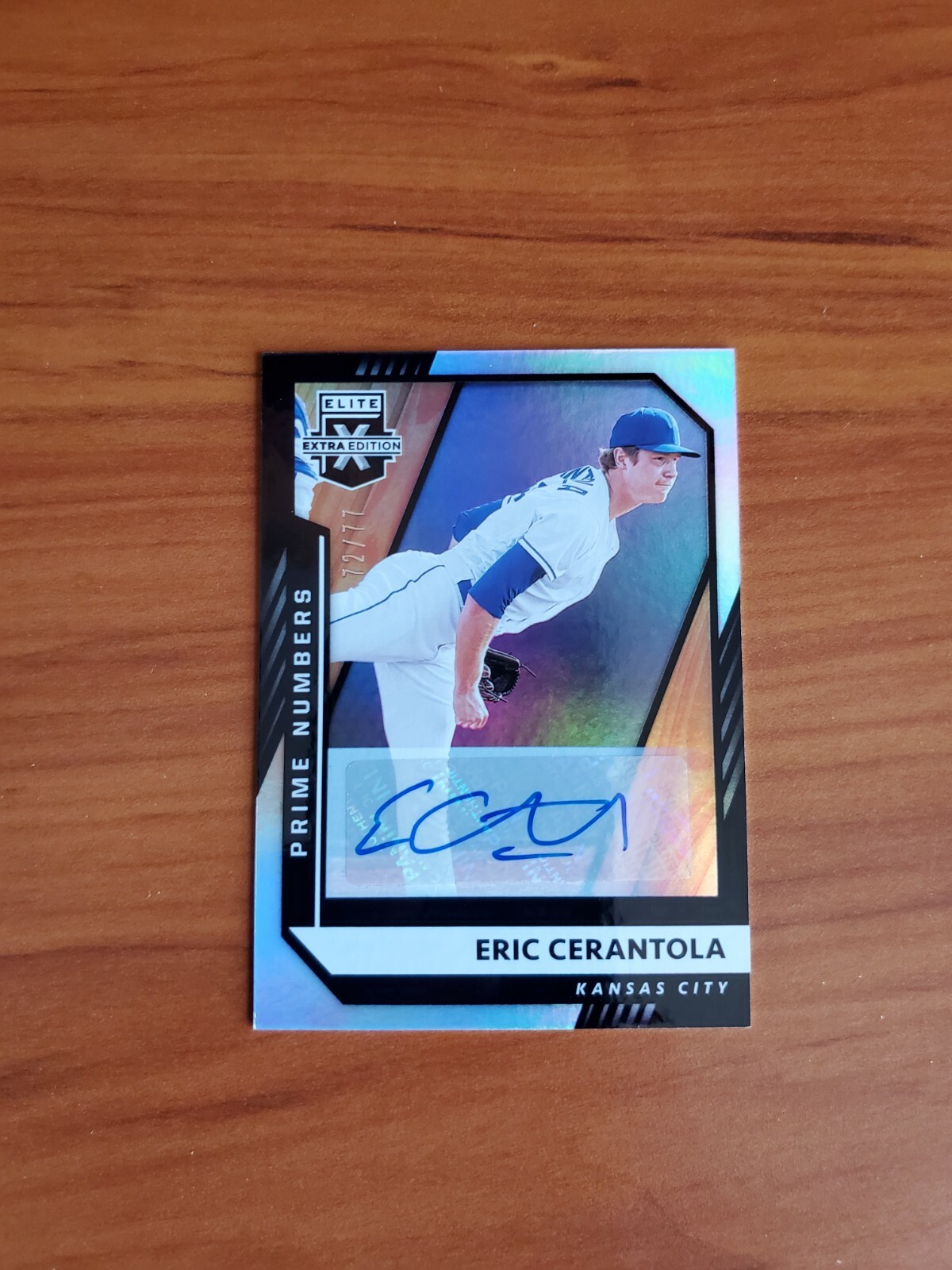 Eric Cerantola - 2021 Elite Extra Edition #139 Autograph Prime Numbers ...