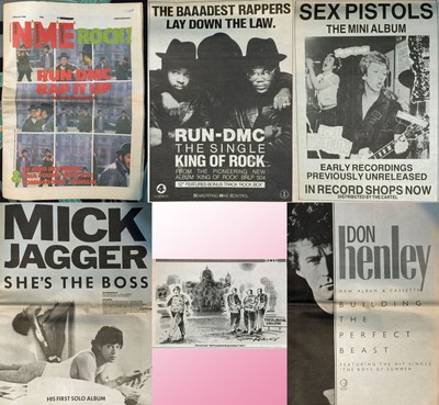 New NME Musical Express March 9 1985 Run DMC Sex Pistols motorhead ...