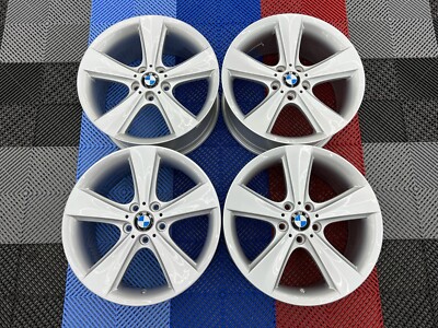 GENUINE 19" BMW STYLE 128 ALLOY WHEELS E83 X3 E84 X1 E36/46 3 SERIES Z3 ...