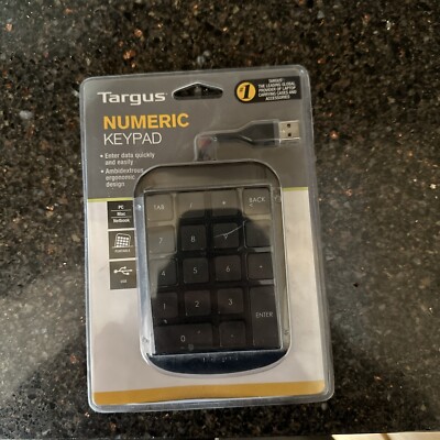 Targus Numeric (AKP10EU) Keypad 5051964704690 | eBay UK