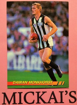 AFL SELECT COLLINGWOOD FOOTBALL CLUB DAMIAN MONKHORST FOOTY TRADING ...
