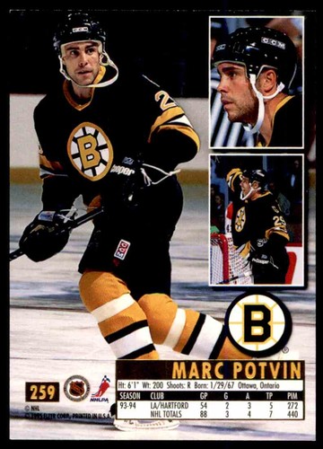 1994-95 ULTRA MARC POTVIN #259 | eBay