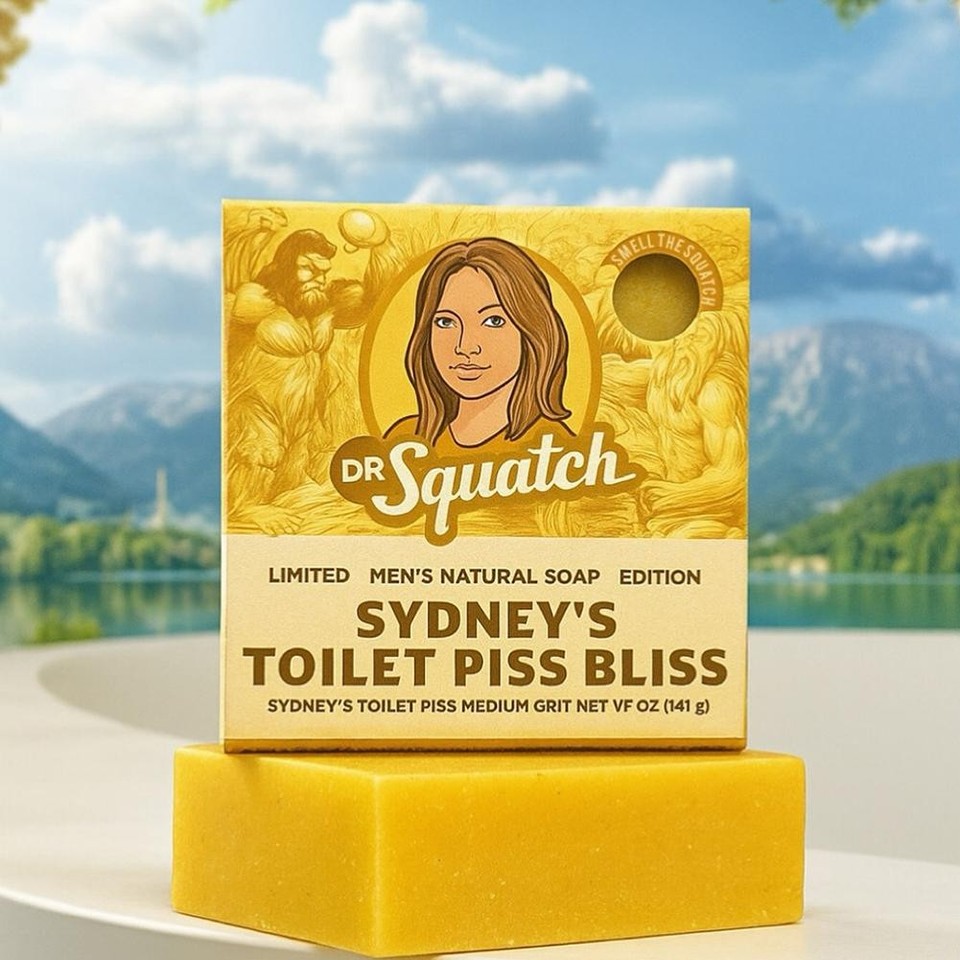 Dr. Squatch Sydney Sweeney Bathwater Bliss Bar Soap LE 5000 US | eBay