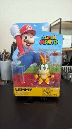 Jakks Pacific World of Nintendo Mario LEMMY Koopa W/MAGIC WAND 4 ...