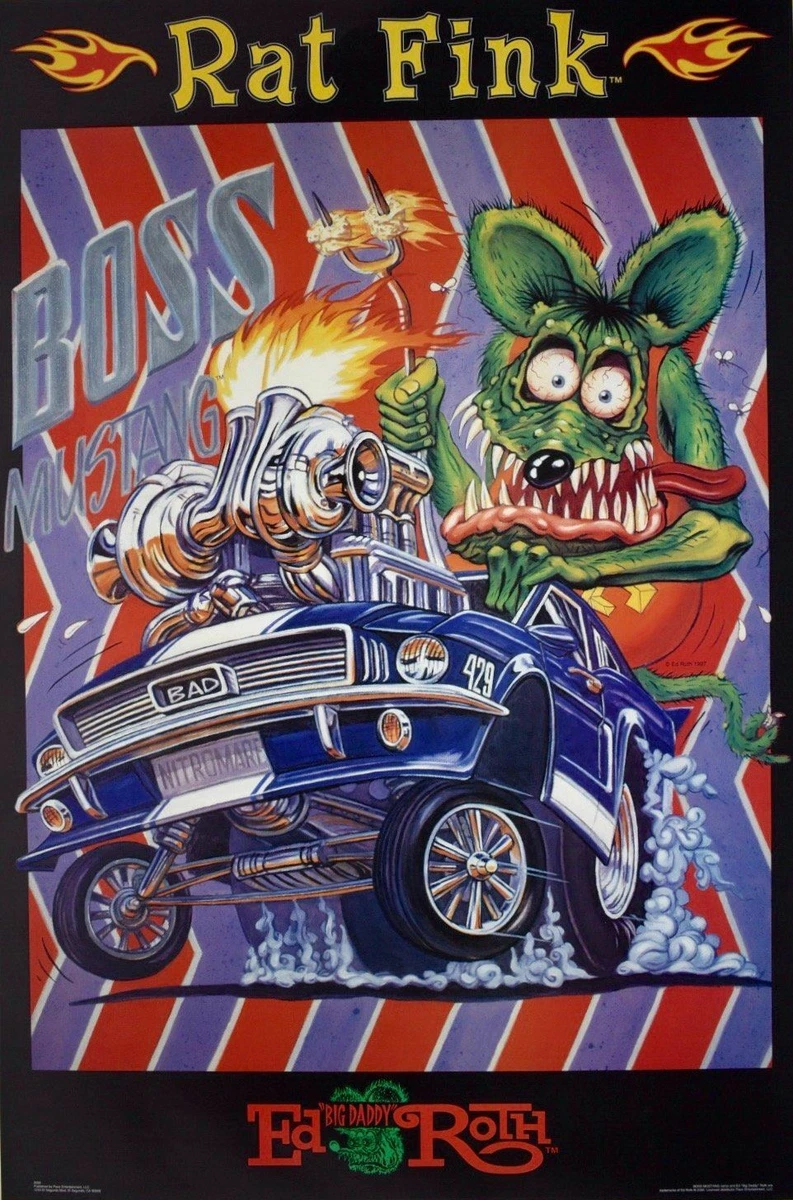 Ed Roth Mustang Art
