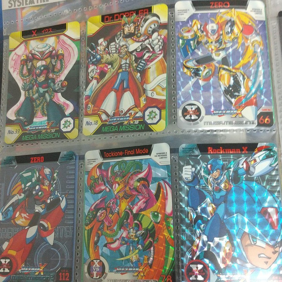Mega Man X Card Das: 12 Kira Cards | eBay