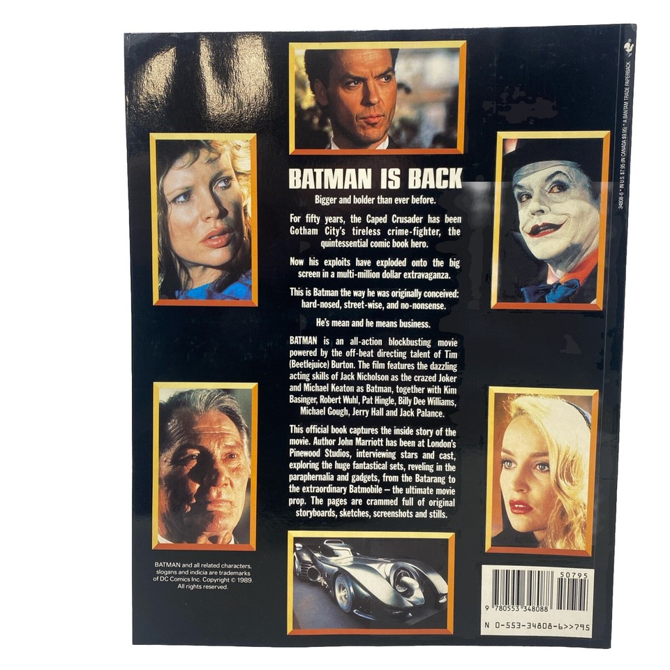Batman: Official Book Of The Movie: By John Marriott Unread Michael ...