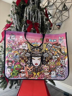NEW! DCon 2023 DesignerCon VIP TokiDoki Exclusive Large Tote Shopping ...