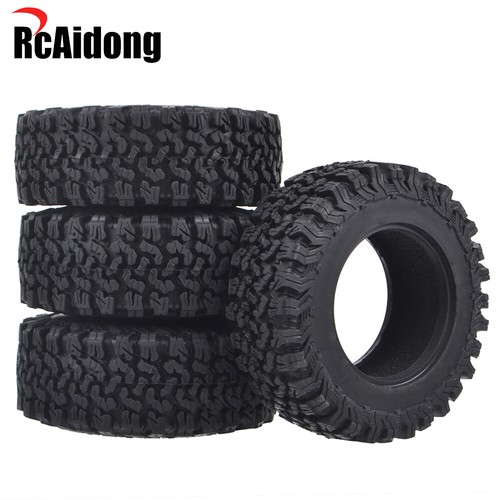1.9" Tires 90mm Tyres for 1/10 RC Crawler Car Wheels D90 Tamiya CC02 ...
