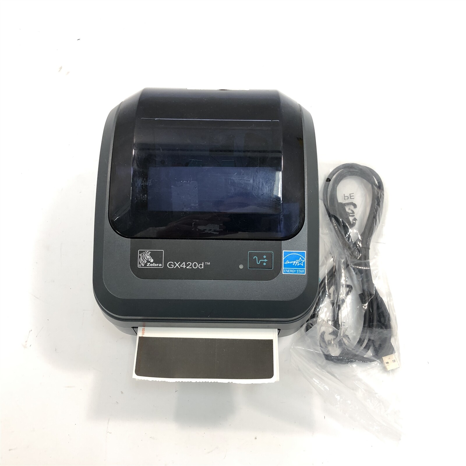 Zebra GX420D GX42-202410-000 Thermal Label Printer USB Serial (See Desc ...