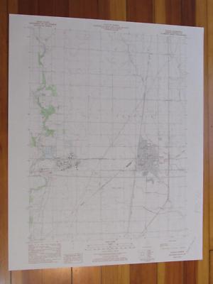 Tuscola Illinois 1983 Original Vintage USGS Topo Map | eBay