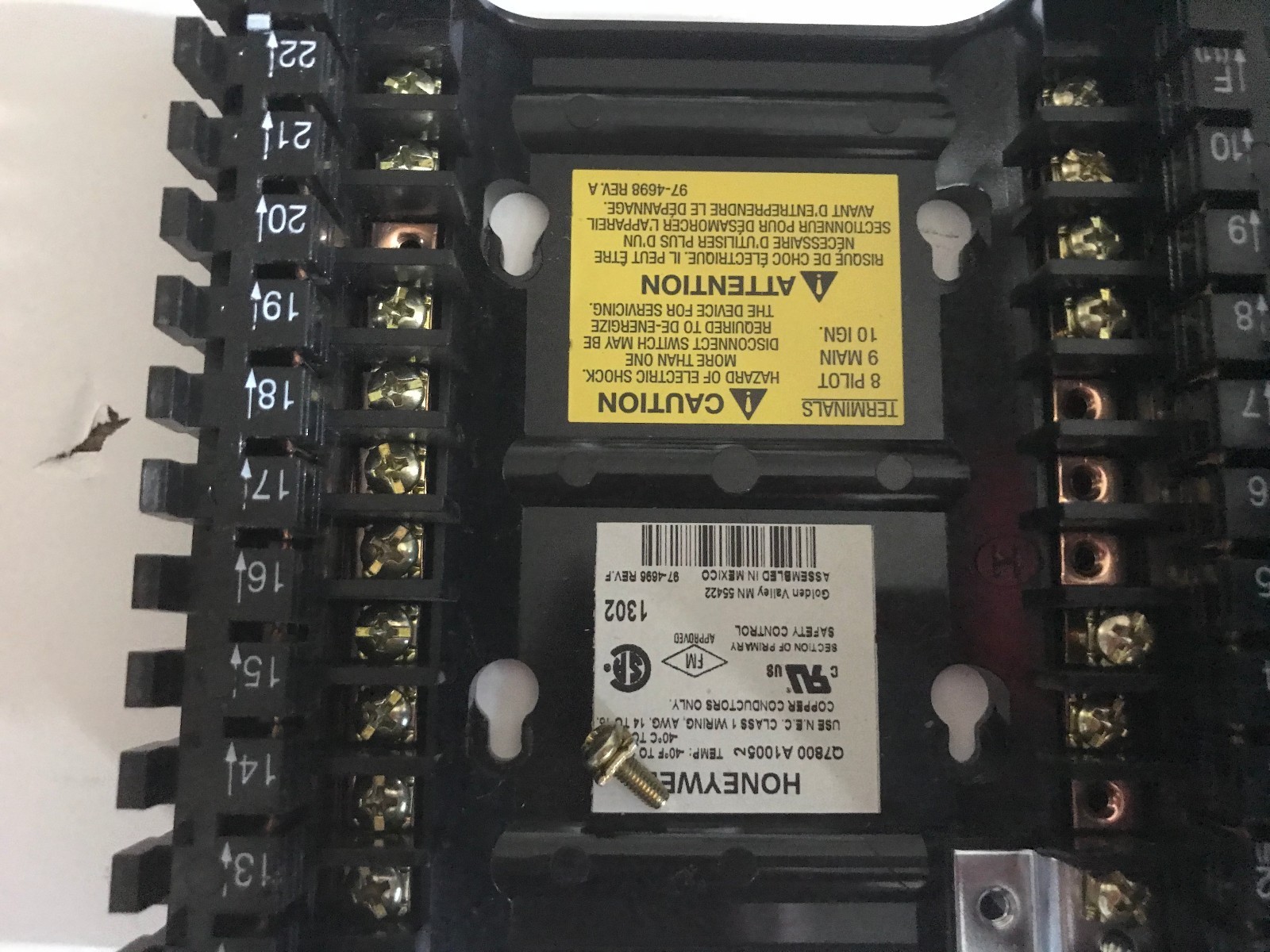EXCELLENT HONEYWELL RM7898A1000,R7849A1023 ULTRAVIOLET,ST7800A1021 ...