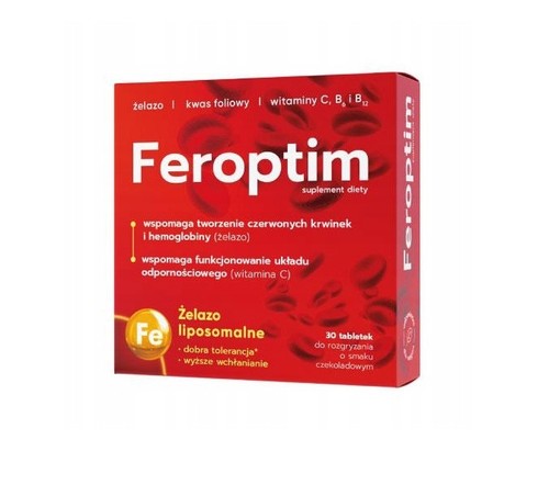 Feroptim NATUR 30 Comprimés - Complément Alimentaire Fer | eBay