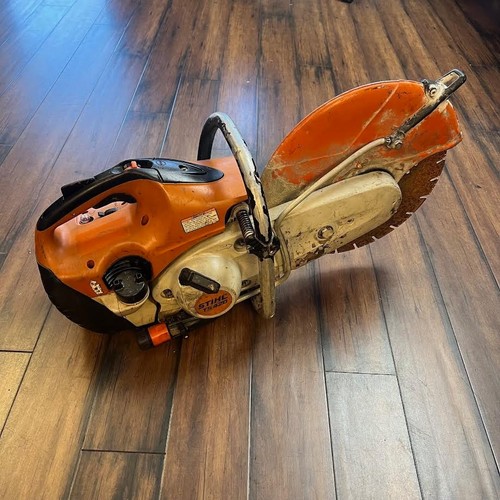 USED Stihl TS 420 CutQuick Saw 14" Gas Cut Off Saw w/ Water Attachment ...