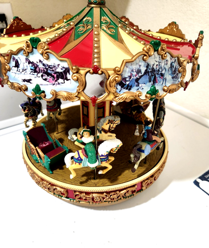 Vintage Mr Christmas Holiday Carousel Merry Go Round – Rare Collectible ...
