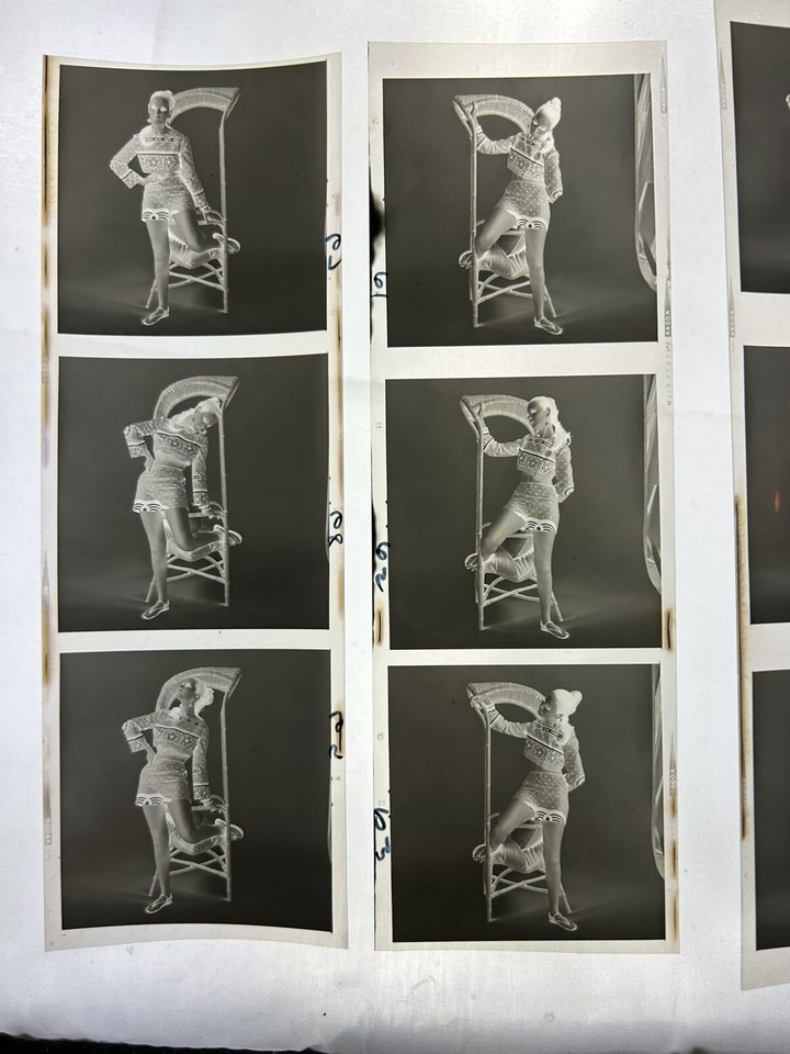 LOT (12) Vintage Med Format Film Negative transparencies. Parade Mag ...