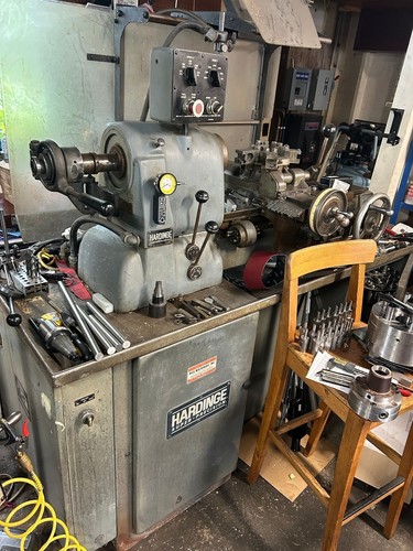 Hardinge Model HC Precision Turret Lathe - 8Pos. - 1.5HP | eBay