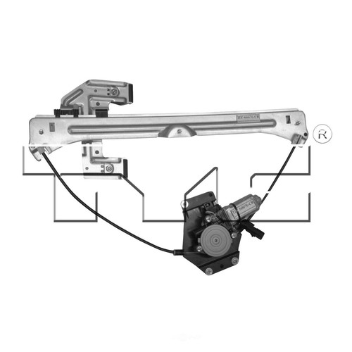 Power Window Motor and Regulator Assembly TYC fits 01-05 Chrysler PT ...