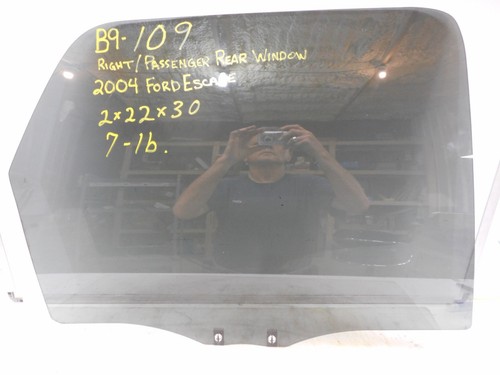2004 FORD ESCAPE XLT RIGHT PASSENGER REAR WINDOW GLASS | eBay