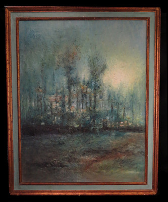 [POLAND POLSKA] GORECKI (Jerzy ???) - Huile sur toile. | eBay