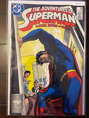 The Adventures of Superman 439 High Grade 9.0 DC Comic Book D69-76 | eBay
