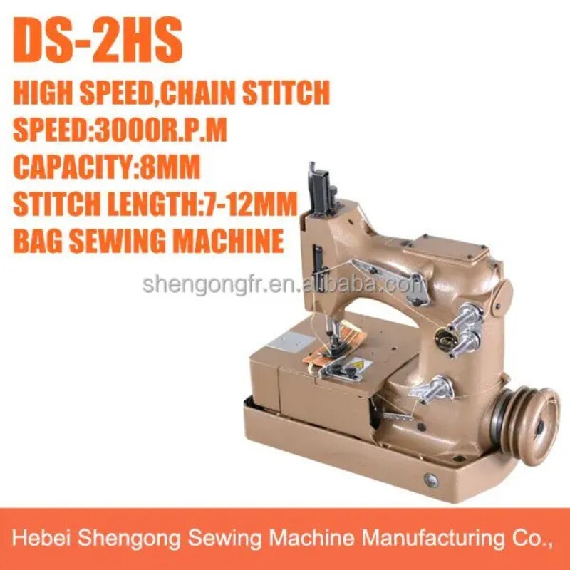 Industrial Double Thread Sewing Machine Woven Bag Sewing Machine Bottom ...