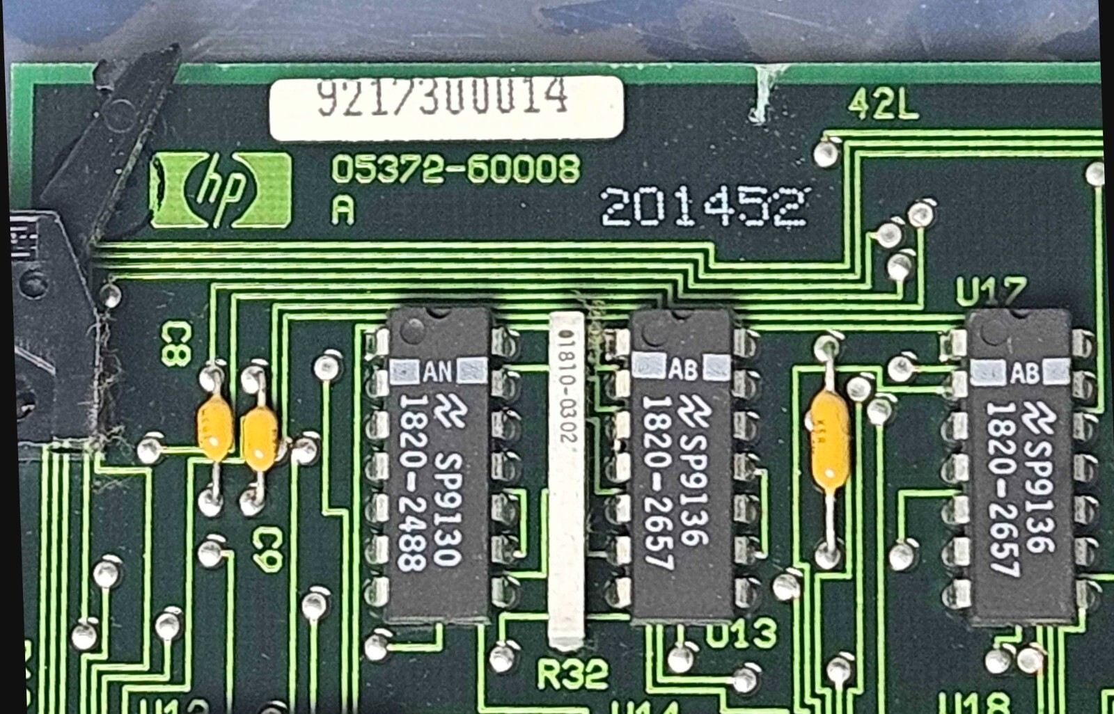 HP 05372-60008 I/O CONTROLLER BOARD HP 5372A Frequency Time Interval ...