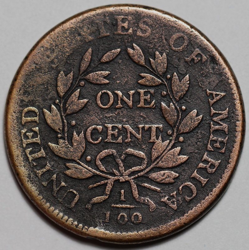 1807 Draped Bust Large Cent - US 1c Copper Coin | eBay
