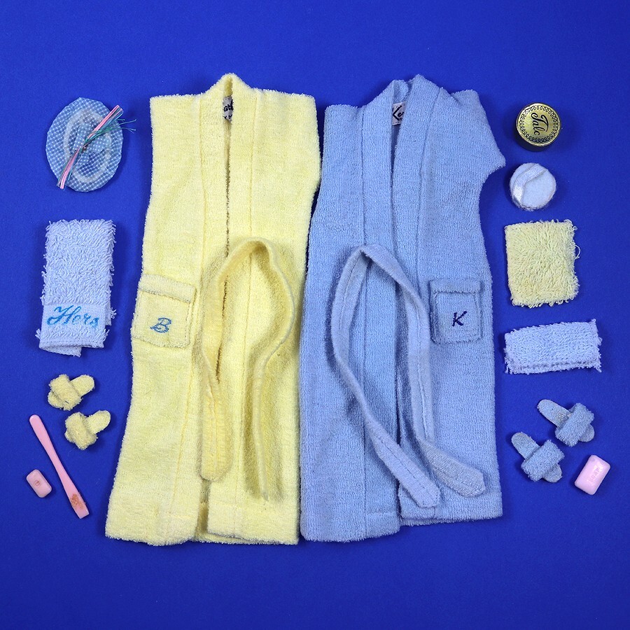 Vintage Barbie & Ken ~ SINGING IN THE SHOWER & TERRY TOGS ~ 17 piece ...