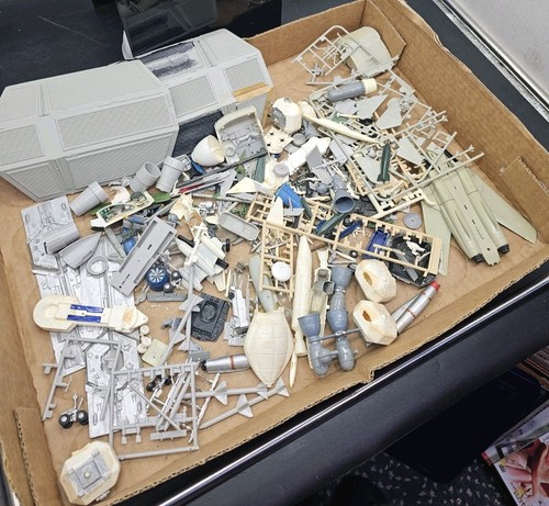 HUGE Lot of Model Pieces for Kit Bashing Aircraft Missile Star Wars | eBay