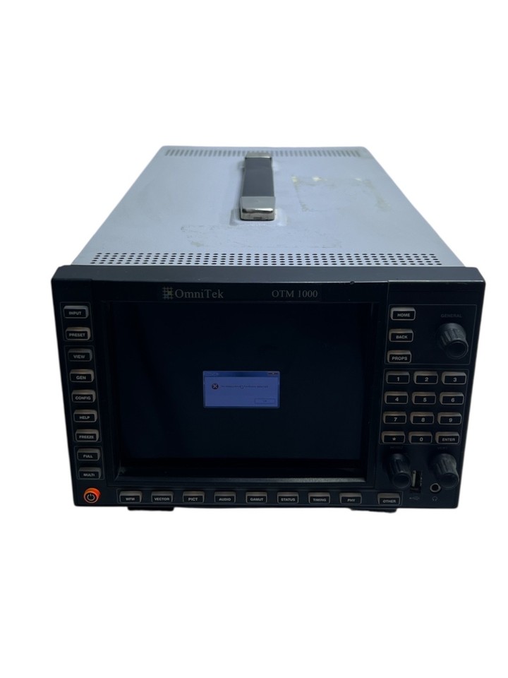 OmniTek OTM1000 Advanced Waveform Monitor & Signal Generator (For Parts ...