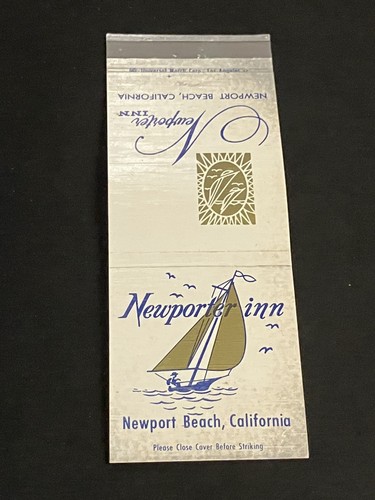Vintage California Matchbook “Newporter Inn” Newport Beach | eBay