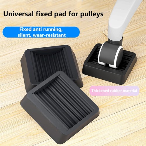 1PC Chair Wheel Stopper Furniture Caster Cups Chair Roller Feet Anti ...