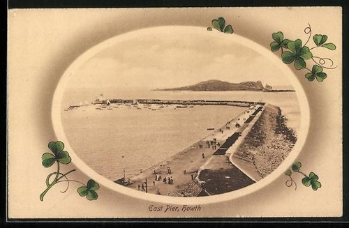 Howth, East Pier, Ansichtskarte | eBay