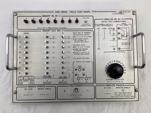 JCI Johnson Controls DSC 8500 FTP Field Test Panel - Commission Tool | eBay