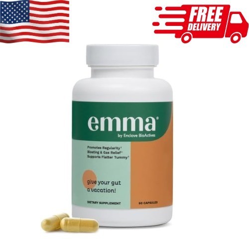 Emma Relief Supplement by Konscious Solution for Gut Health Issues 60 ...