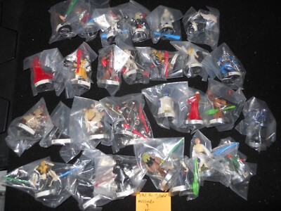 ATTACKTIX STAR WARS SERIES 2 (near) COMPLETE CHROME SET 28/30 mint in ...