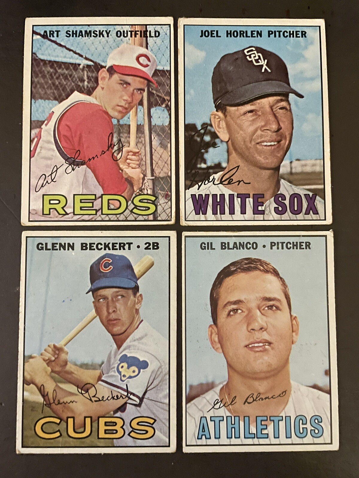 1967 TOPPS BASEBALL Complete UR SET 2 CARDS YOUR CHOICE FOR $2.99 FREE ...